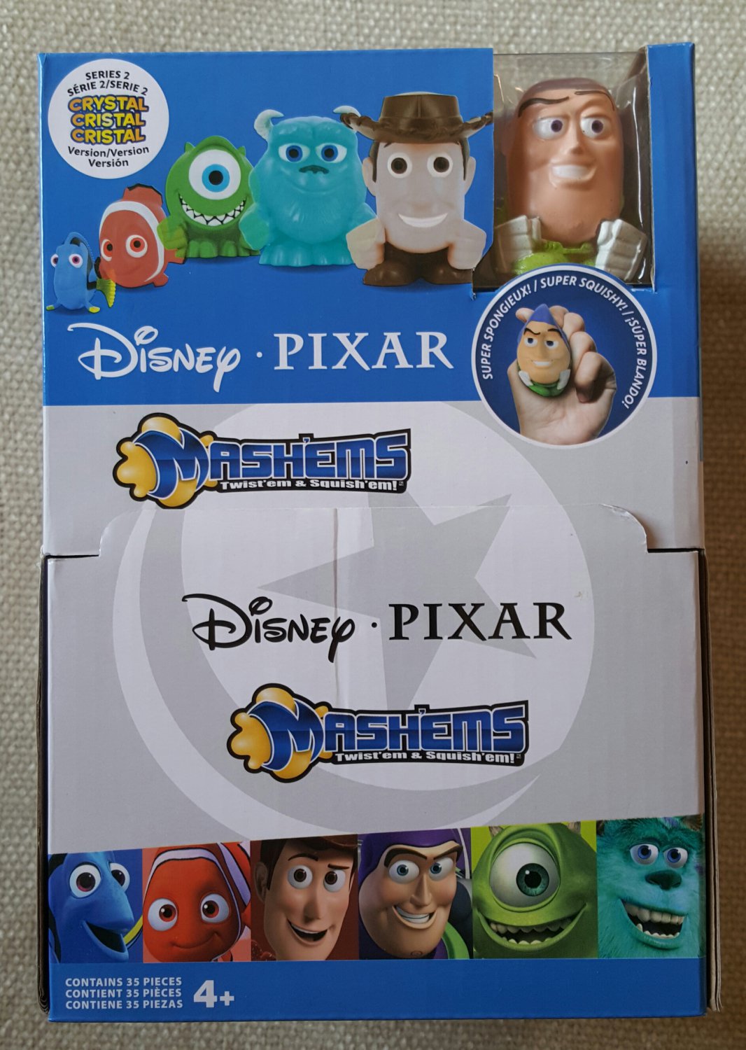 Disney Pixar Mashems Series 2 Crystal Version