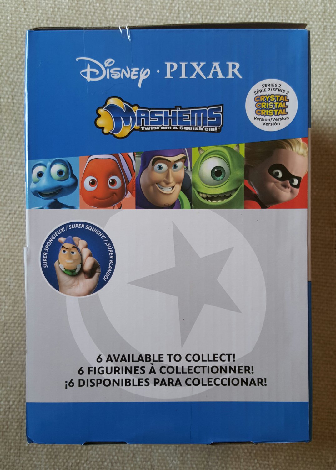 Disney Pixar Mashems Series 2 Crystal Version