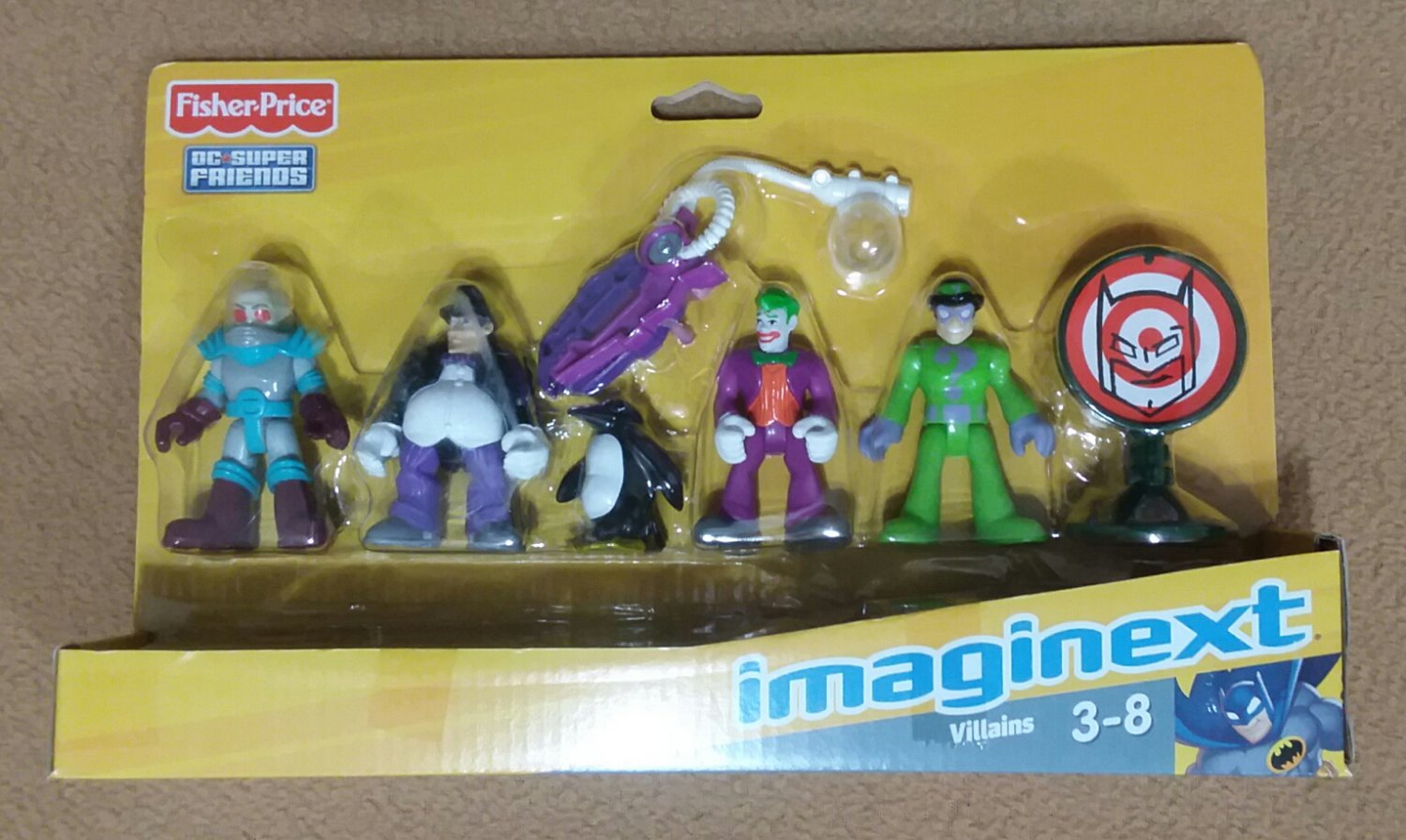 Fisher Price Imaginext Villians Pack - Riddler, Mr Freeze, Penguin, Joker