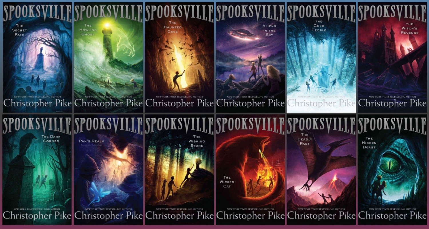 NEW Christopher Pike SPOOKSVILLE Series Collection of Books 1-12 ...