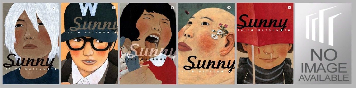 Sunny Series English Manga Collection Books 1-6 Hardcover BRAND NEW!