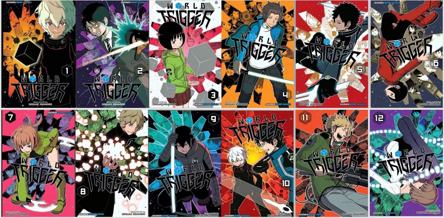 World Trigger Series English Manga Collection Books 1-12 BRAND NEW!