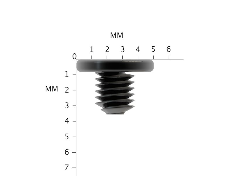 500 BULK M3X3mm Hard Drive Screws Laptop Notebook Hdd Vis Schraube Vite ...