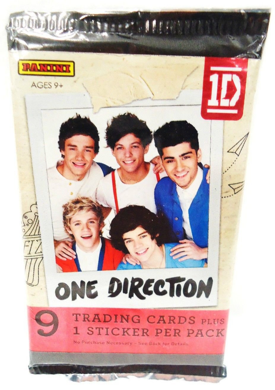 ONE DIRECTION - 9 PCS. - TRADING - CARDS - STICKER - PACK - NEW ...