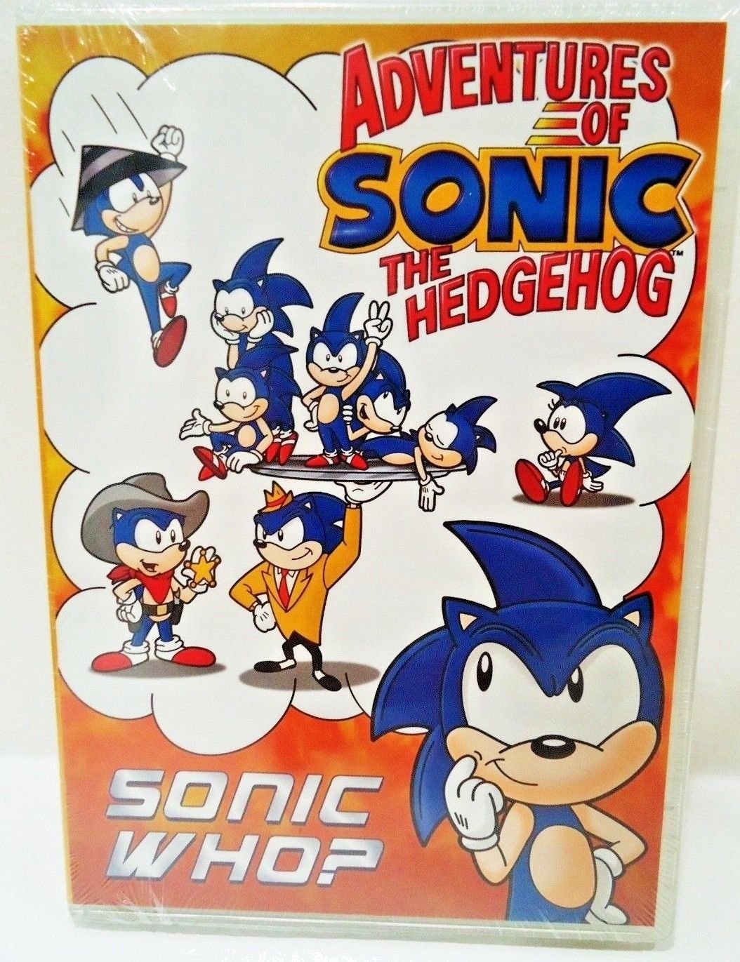 ADVENTURES OF SONIC THE HEDGEHOG - SONIC WHO? - DVD - BRAND NEW ...