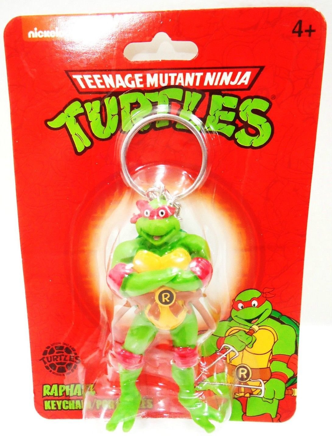 NICKELODEON - TEENAGE MUTANT NINJA TURTLES - RAPHAEL - KEY- CHAIN - FOB ...