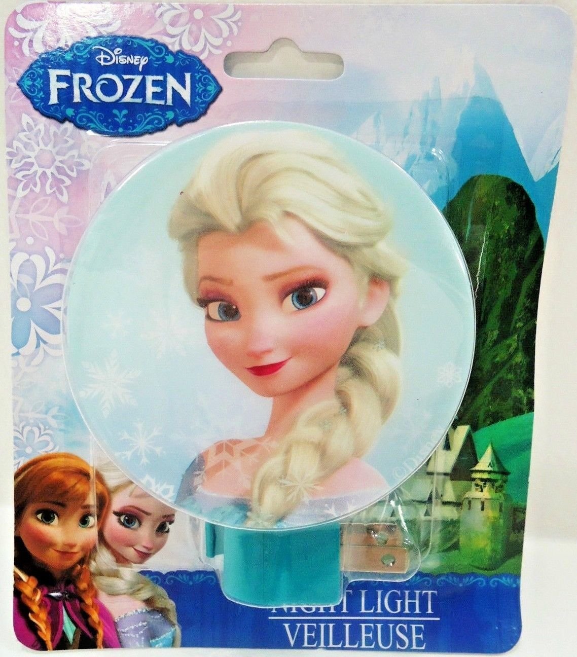 DISNEY - FROZEN - MOVIE - NIGHT - LIGHT - ELSA - OLAF - CARTOON - NEW ...