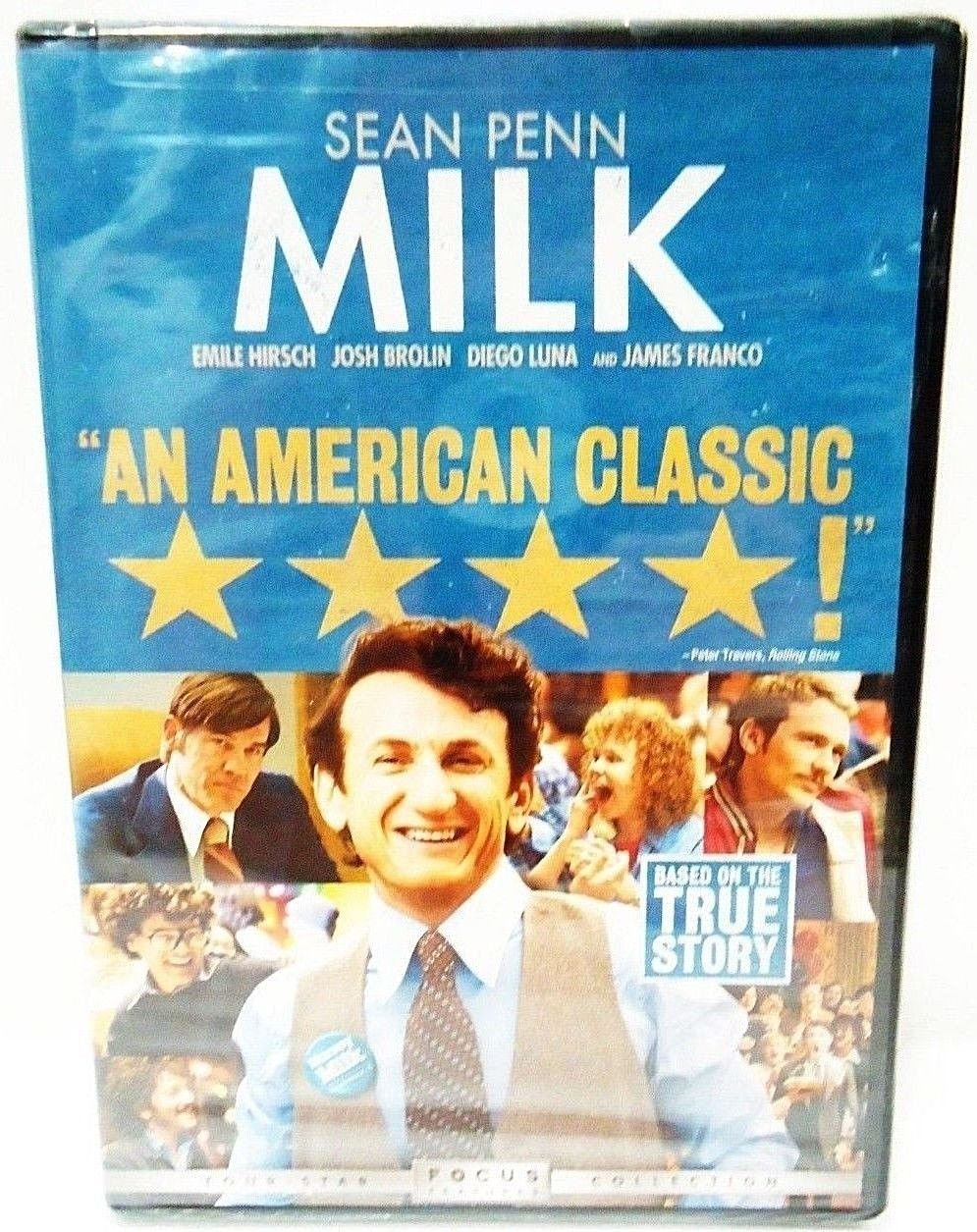 MILK - DVD - SEAN PENN - JAMES FRANCO - BRAND NEW - SEALED - HARVEY ...