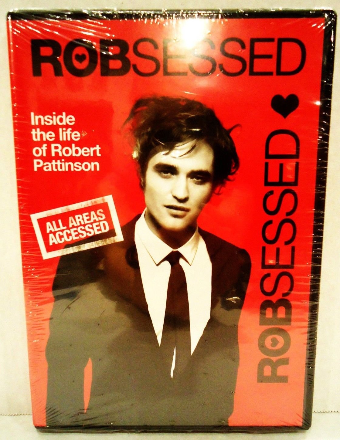 ROBSESSED - DVD - ROBERT PATTINSON - TWILIGHT - NEW - VAMPIRE - ZOMBIE ...