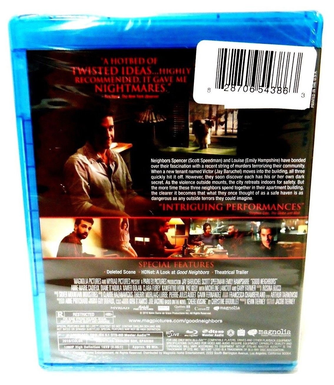 GOOD NEIGHBORS - BLU-RAY - DVD - SCOTT SPEEDMAN - NEW - CRIME ...