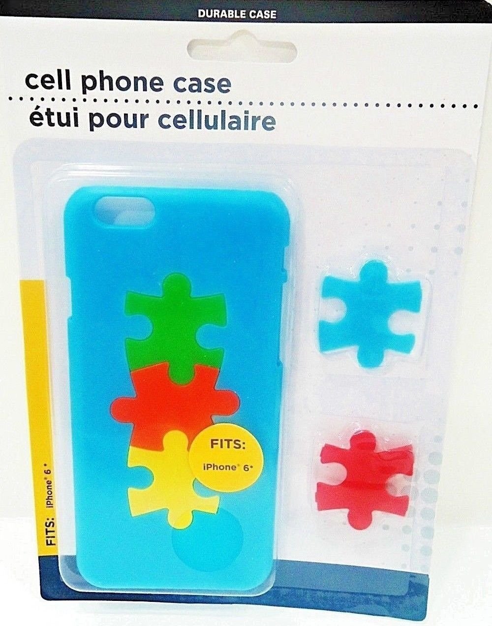 APPLE - iPHONE - 6 - BLUE - JIGSAW - PUZZLE - CELL PHONE - HARD - CASE ...