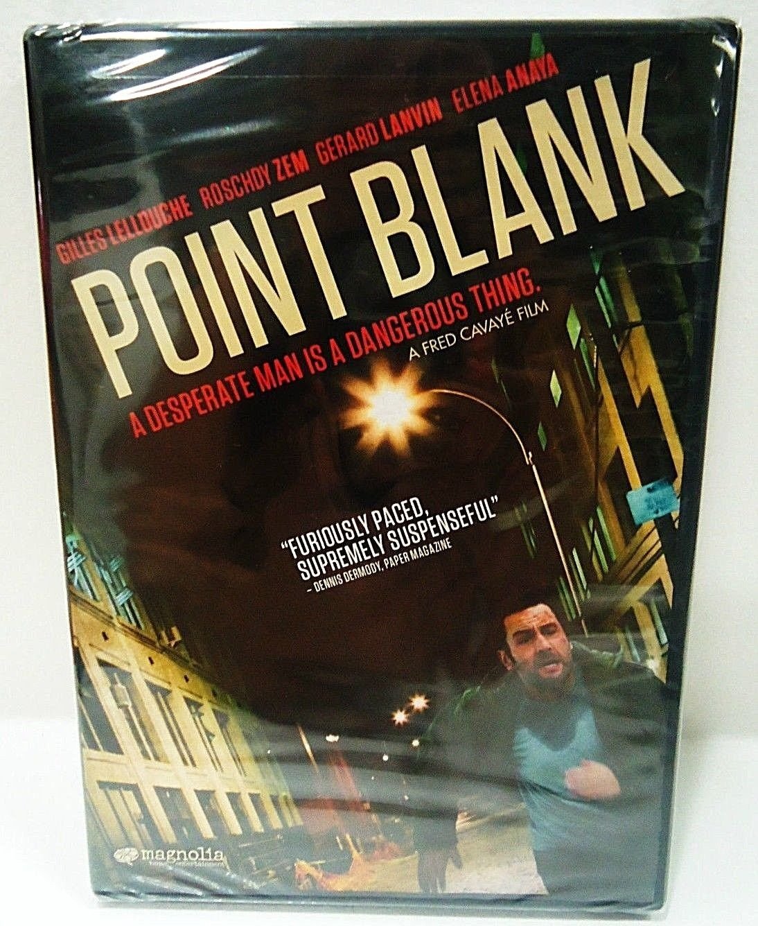 POINT BLANK - DVD - GILLES LELLOUCHE - BRAND NEW - SEALED - ACTION - MOVIE