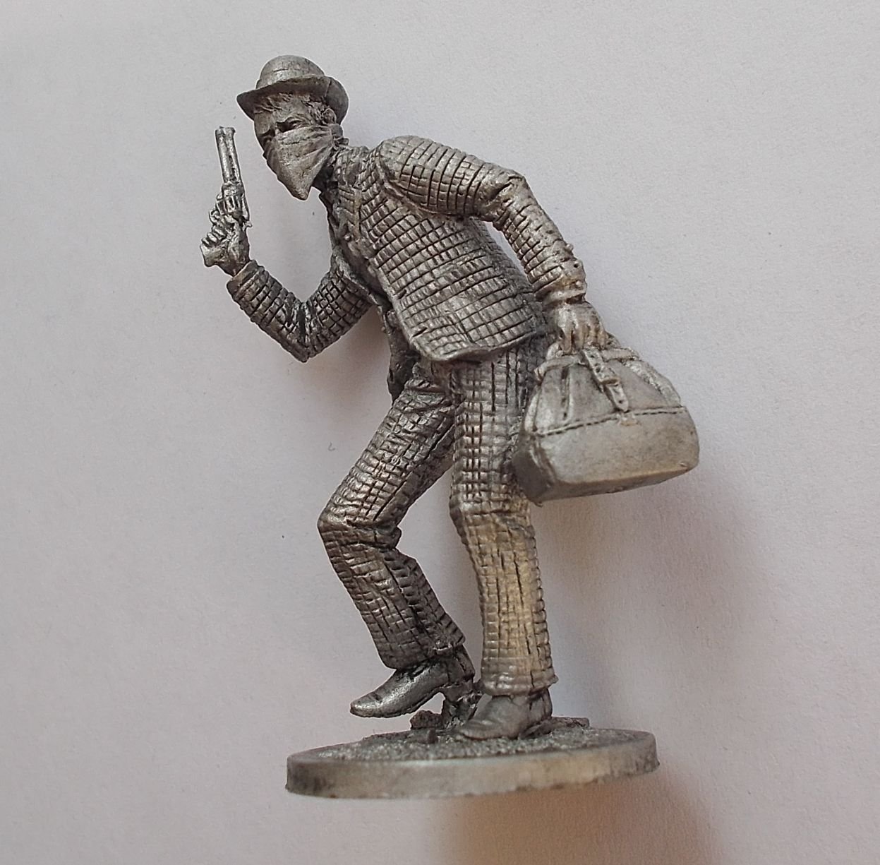 1/32 Wild West Bank robber mid 19th century Tin Metal Soldier 54 mm ...