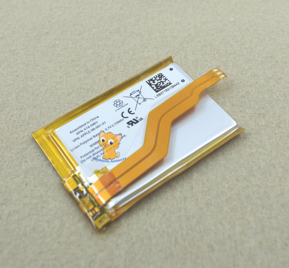 Internal Li-ion Polymer Battery Replacement for iPod Touch 3rd gen ...