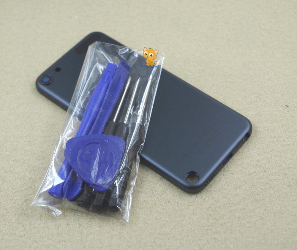 Slate Black Metal Back Rear Case Housing Cover Shell for iPod Touch 5th ...