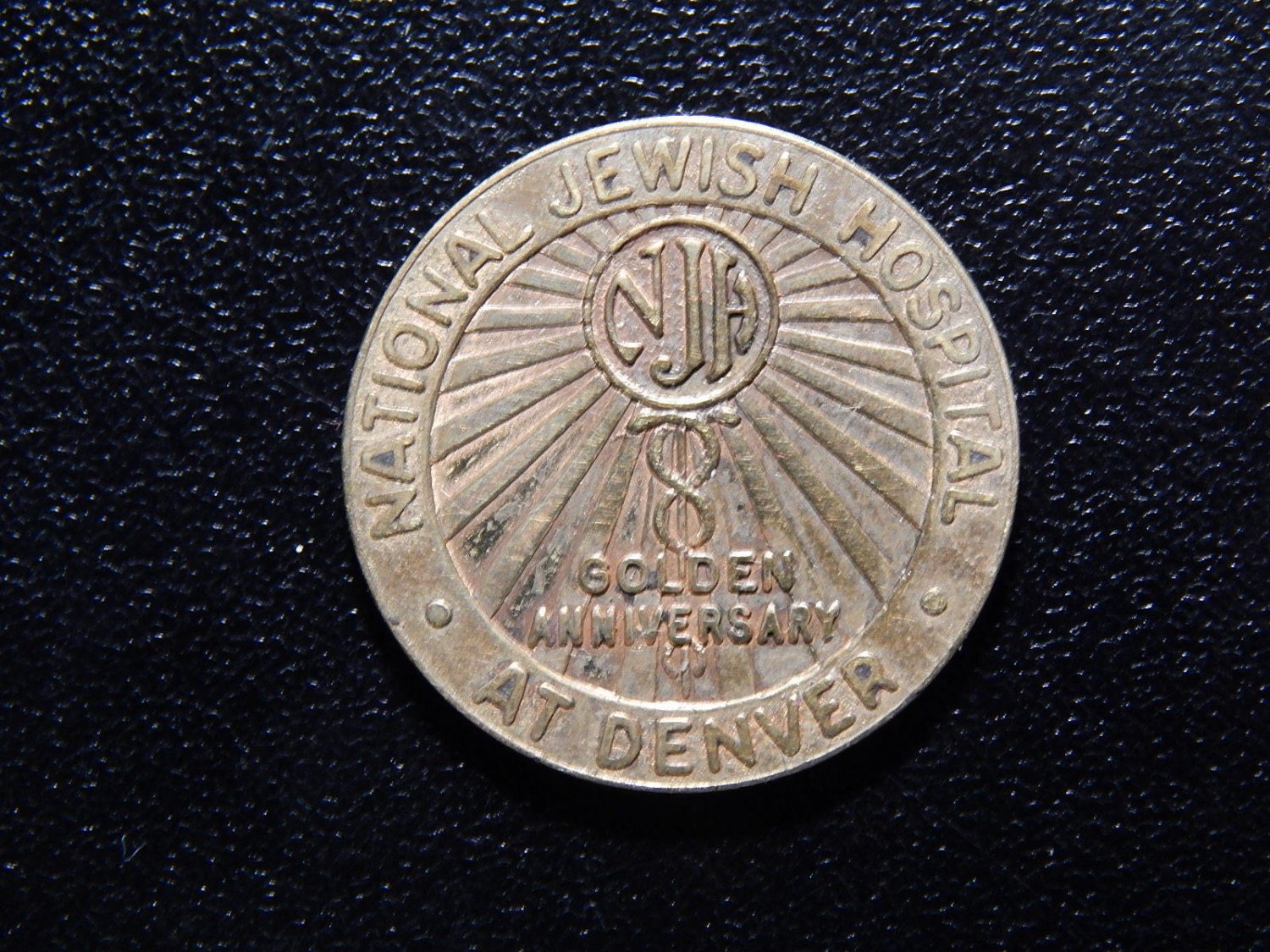 NATIONAL JEWISH HOSPITAL AT DENVER GOLDEN ANNIVERSARY TOKEN! PP148TXX