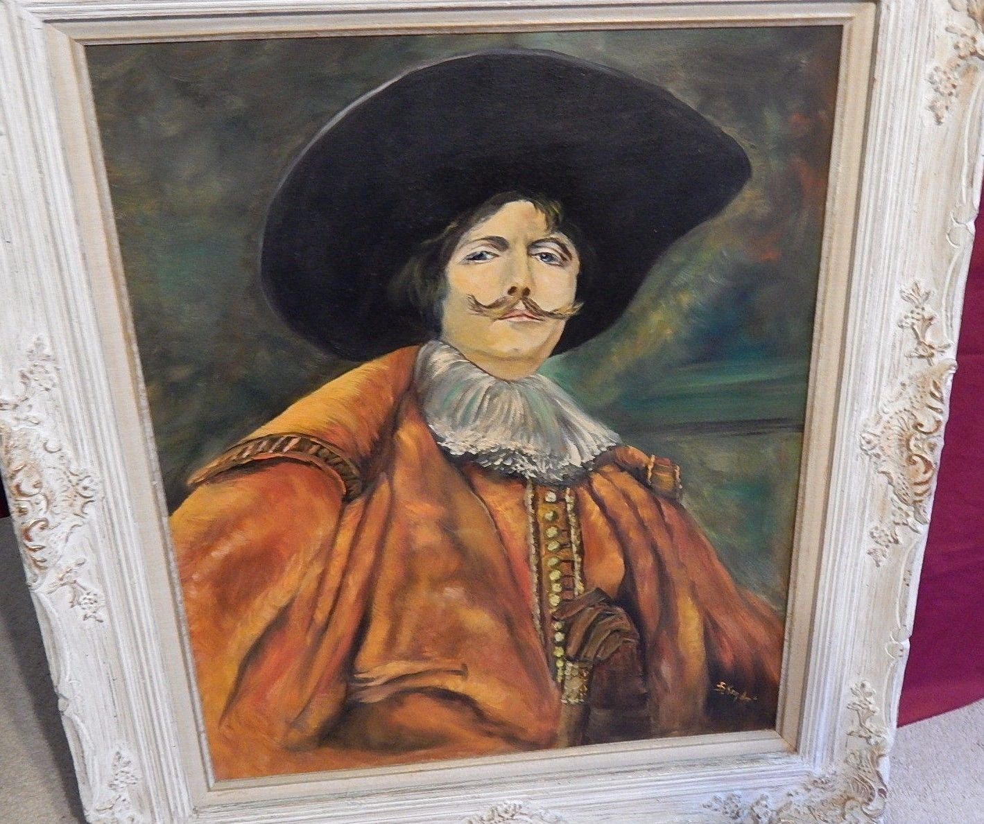 RARE AND UNIQUE 20TH CENTURY MUSKETEER BY BETTY KONDRAT, PAINTER ...