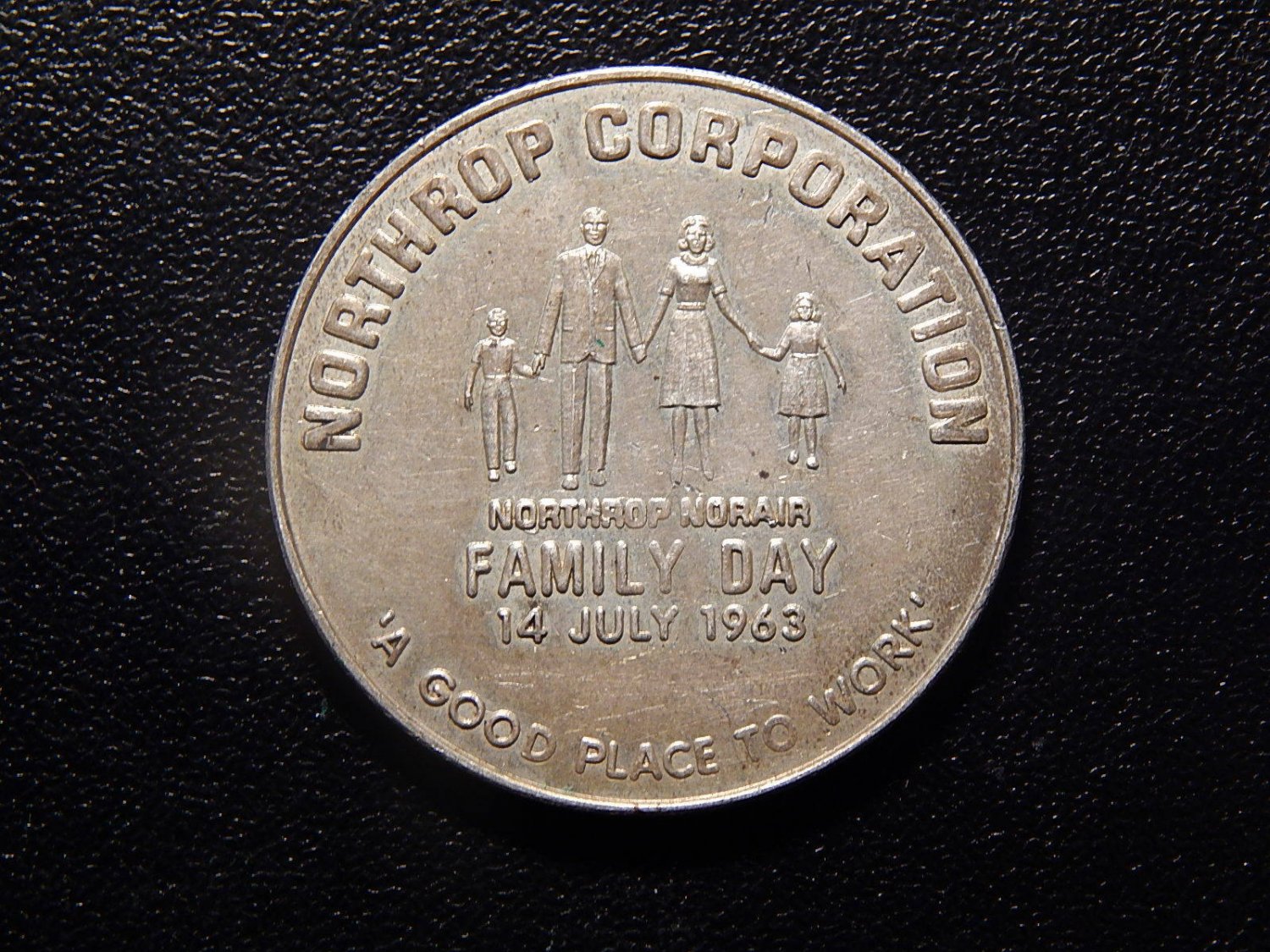 NORTHROP CORPORATION FAMILY DAY TOKEN! MM135XTT