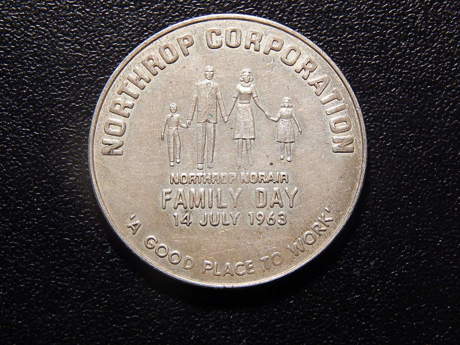 NORTHROP CORPORATION FAMILY DAY TOKEN! MM135XTT