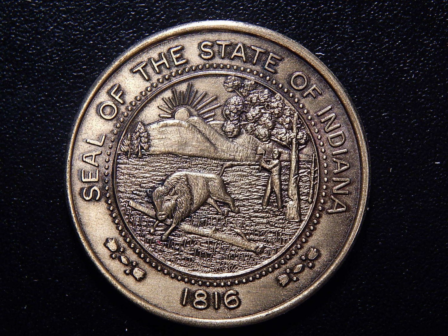 SEAL OF THE STATE OF INDIANA TOKEN! KK213USC2