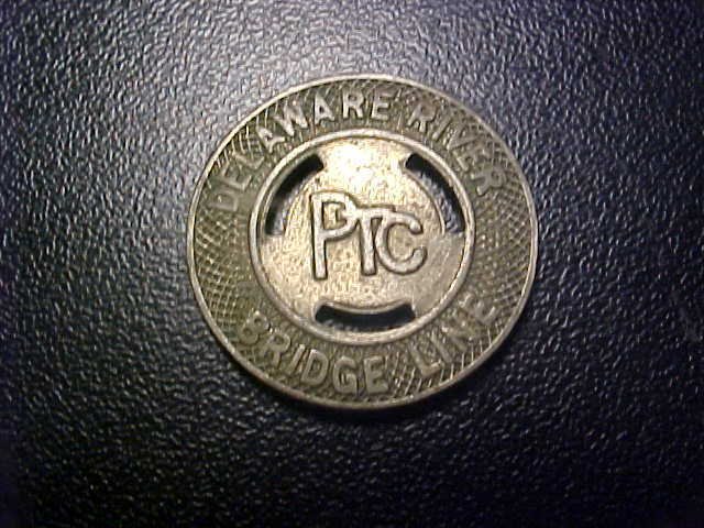 PTC - DELAWARE RIVER PHILADELPHIA CAMDEN BRIDGE TOKEN! FREE SHIPPING ...