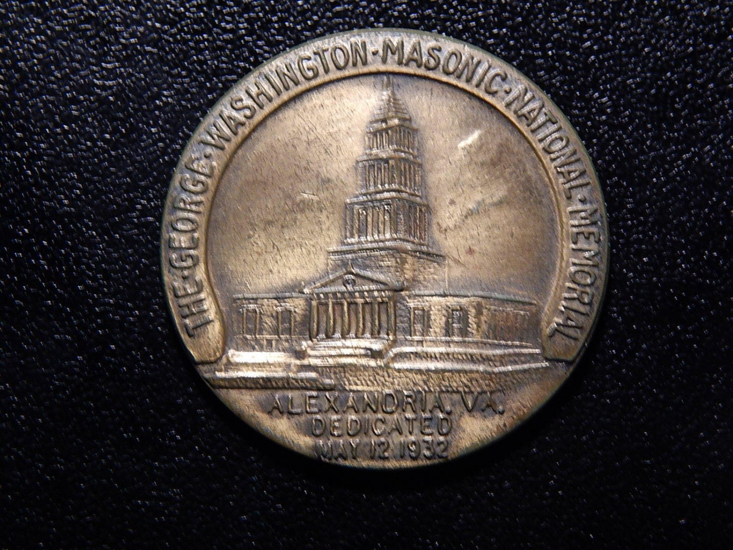 THE GEORGE WASHINGTON MASONIC NATIONAL MEMORIAL TOKEN! - PP113CDC