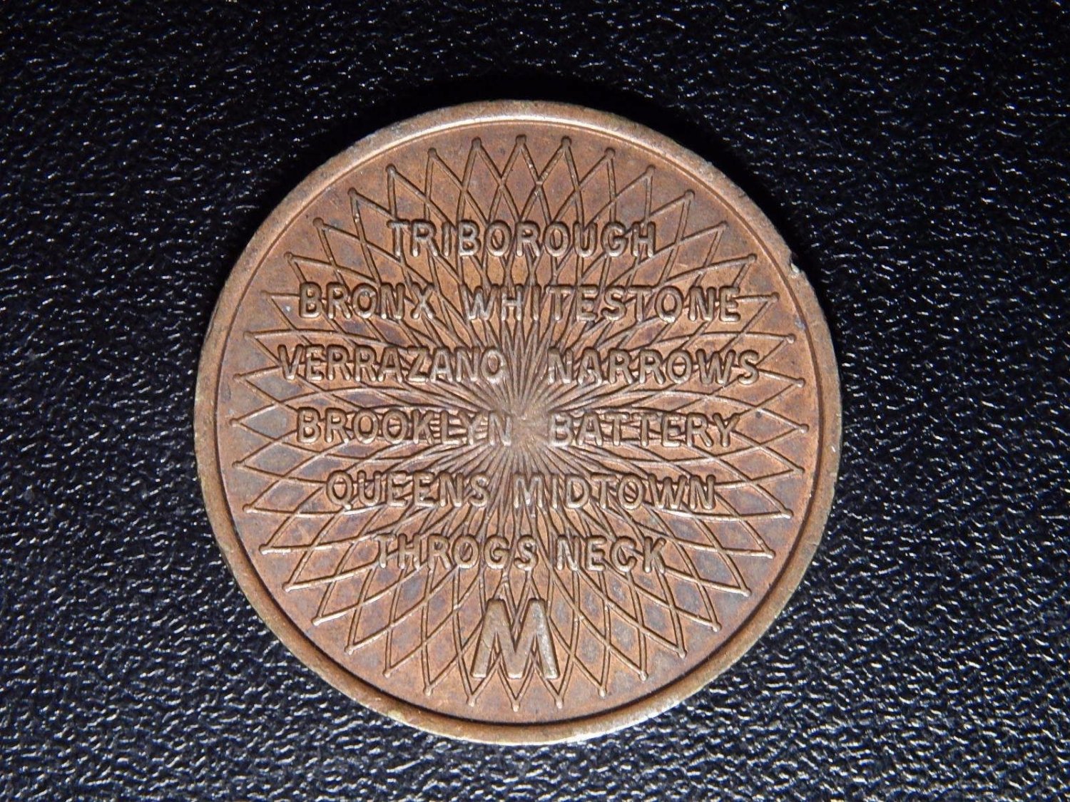 TRIBOROUGH BRIDGE AND TUNNEL AUTHORITY TOKEN! KK233X