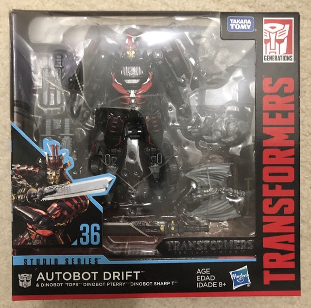 Transformers Studio Series Deluxe Drift # 36 with Baby Dinobots