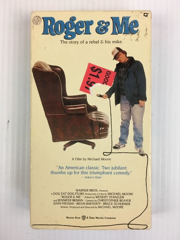 Roger & Me (VHS, 1994) Michael Moore