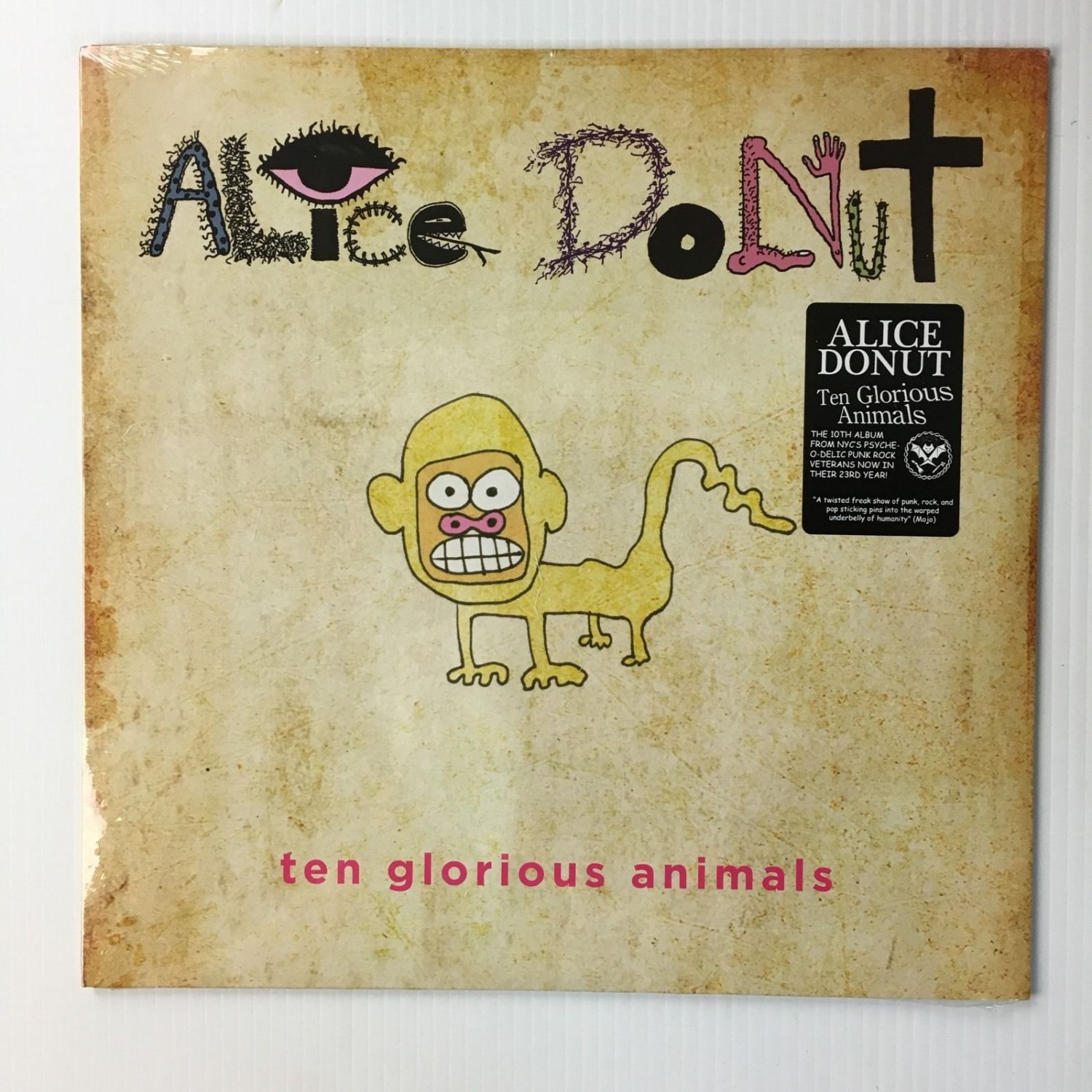 Alice Donut - Ten Glorious Animals LP Record Vinyl - BRAND NEW