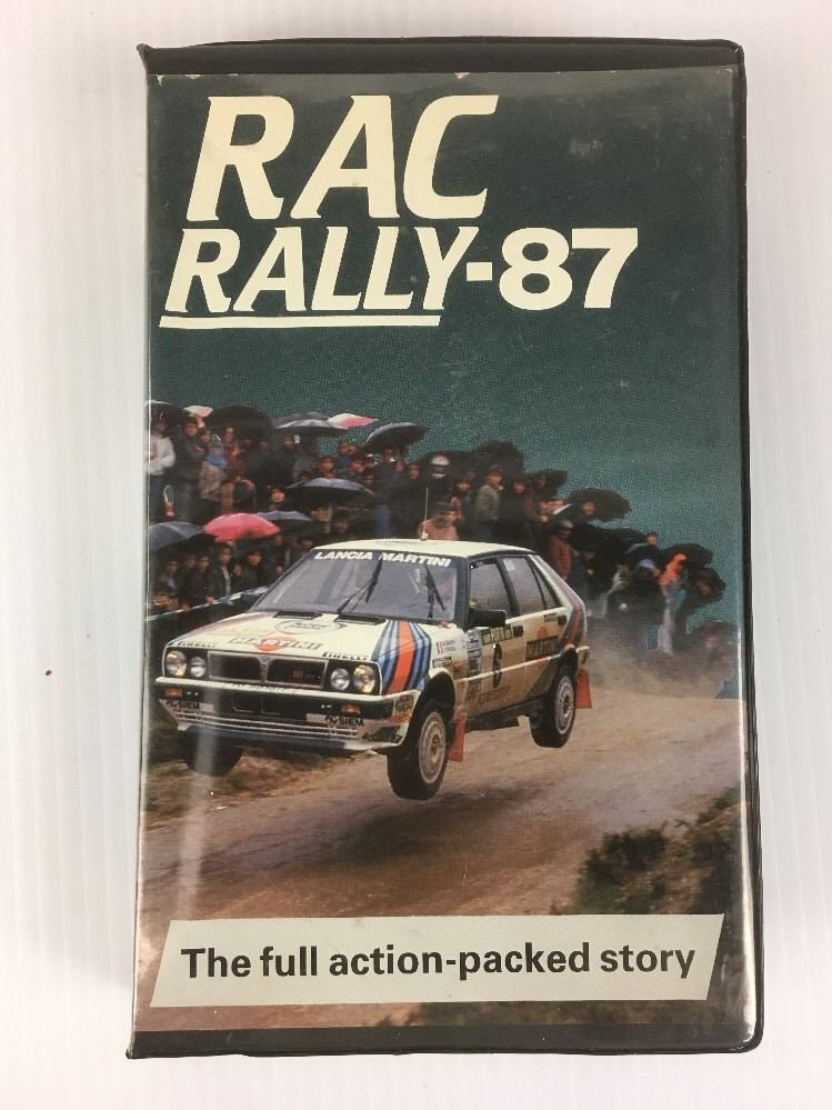 Rac Rally - 1987 VHS Video Auto Car Racing Powersports Video World ...