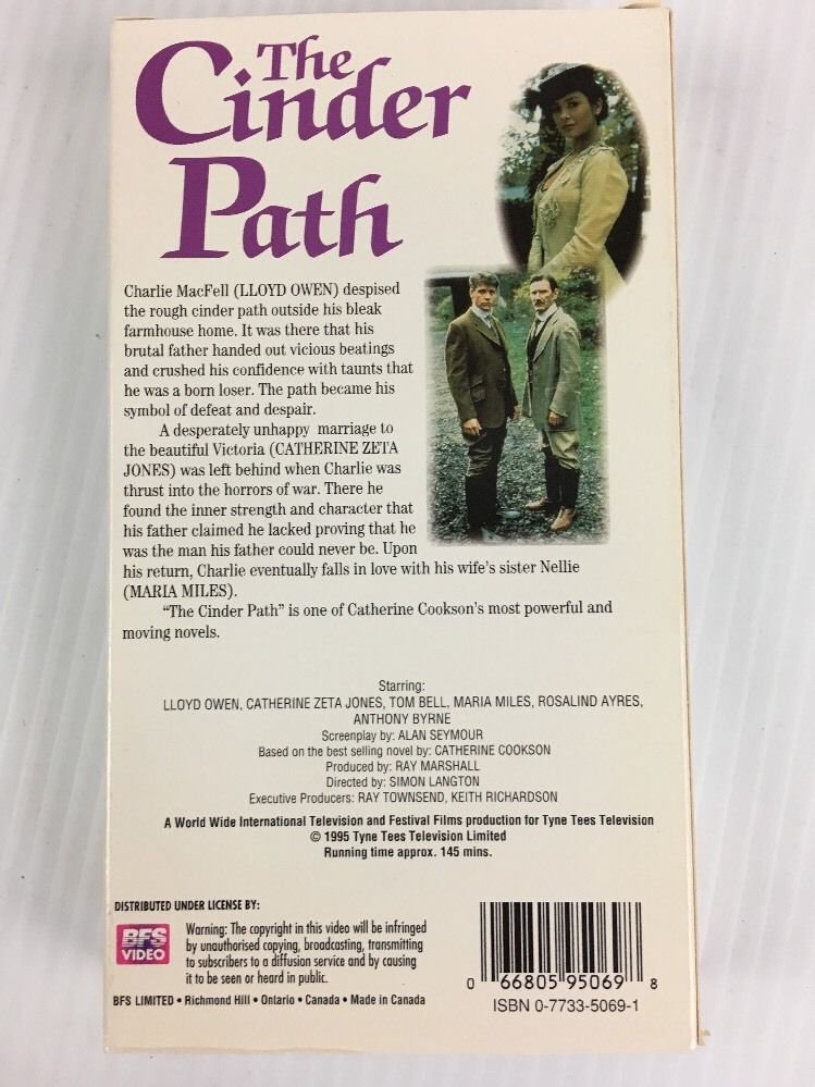 The Cinder Path (VHS, 1999) Maria Miles, Catherine Zeta-Jones, Lloyd Owen