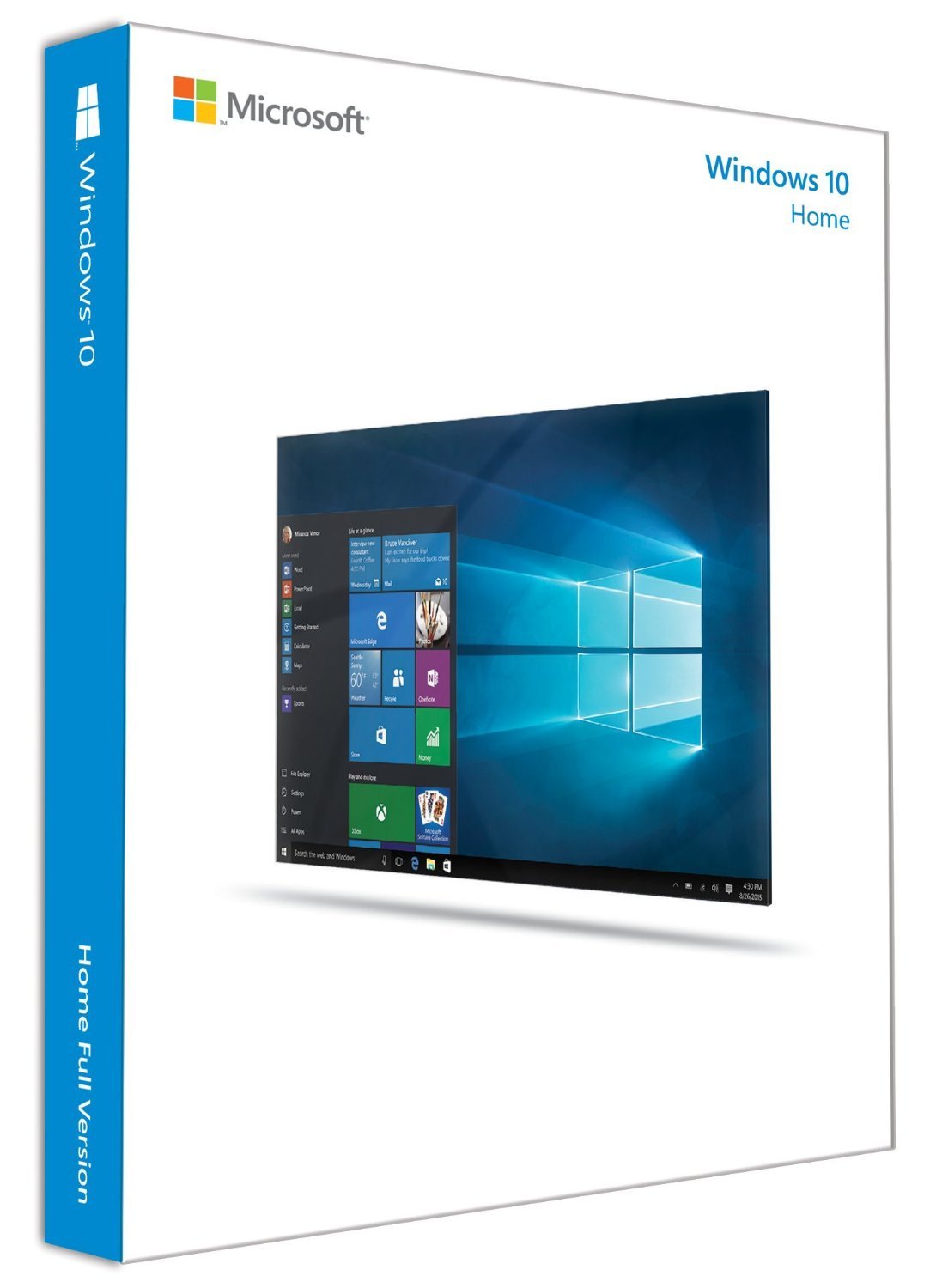 Microsoft Windows 10 Home (Disc Version)
