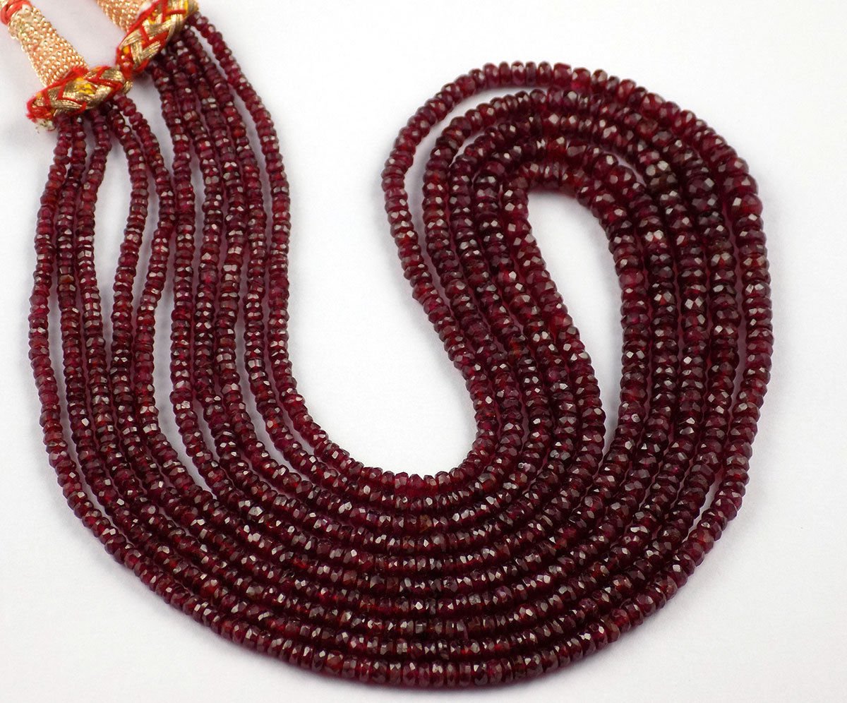 AAA Natural Ruby,Longido Ruby Beads,Red Ruby Faceted,Ruby Beads ...