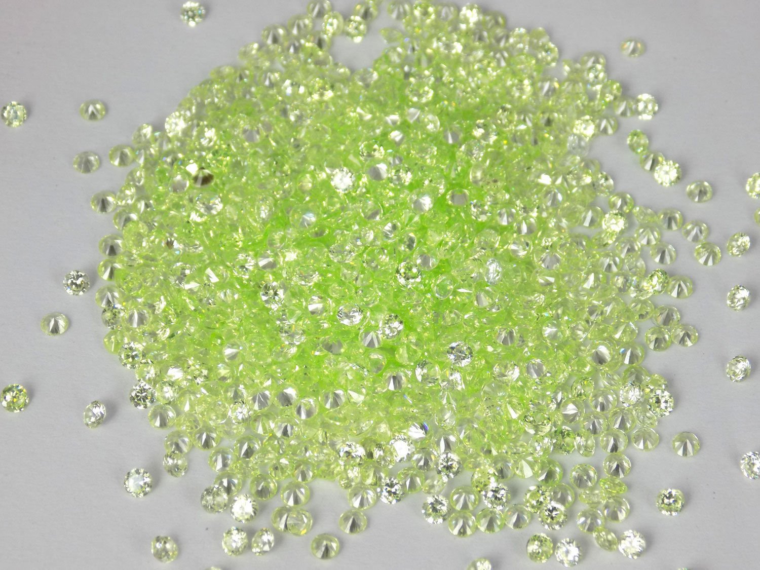 Wholesale Lot 100 Pcs Prynite Cubic Zirconia CZ Round 3mm Normal Cut ...