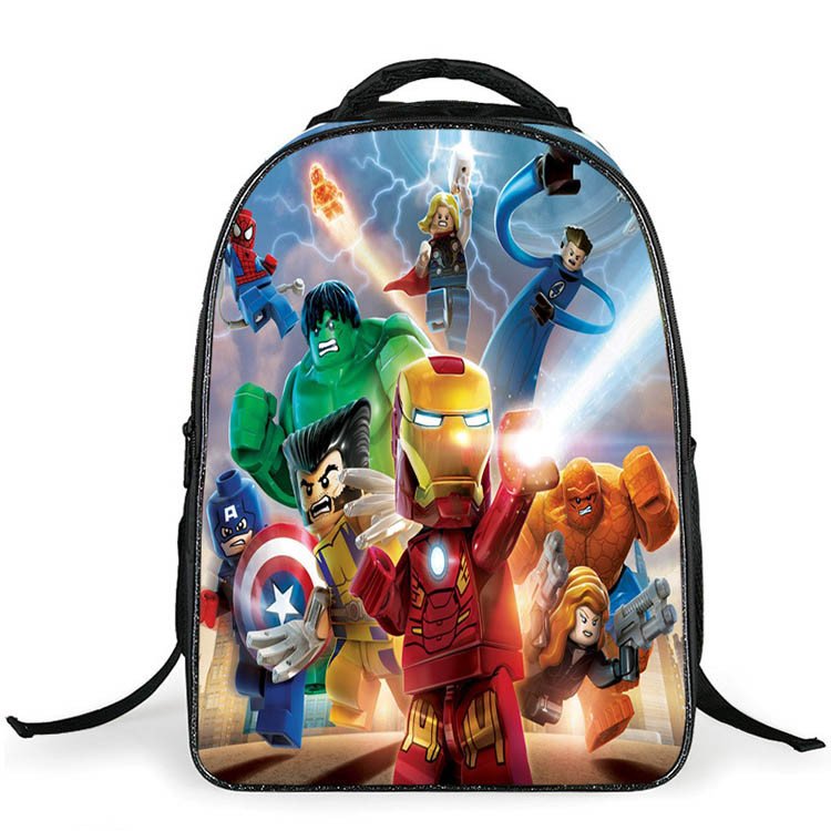 star wars lego 05 Boys Students School Backpack