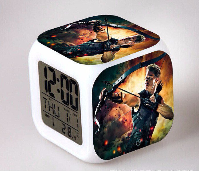 Marvel The Avengers LED Alarm Clock #24
