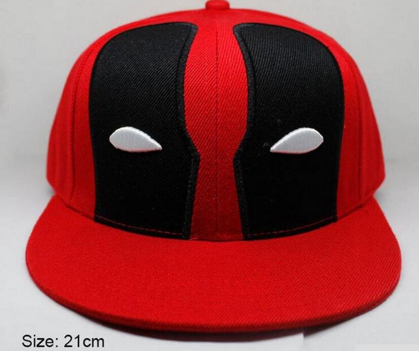 Deadpool Cap Cosplay Cap Marvel Comics canvas snapback caps