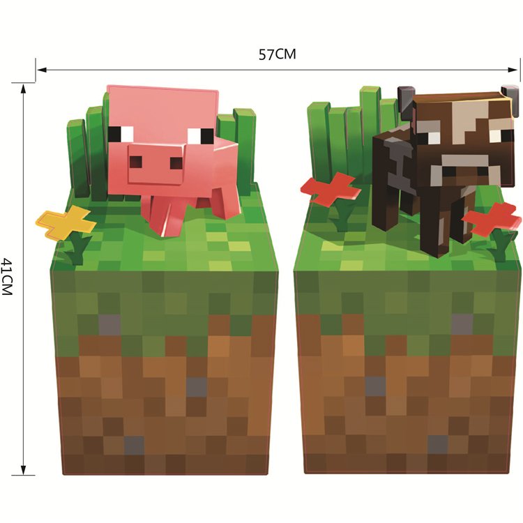 Minecraft Steve #35 Wall Sticker Wall Decals for Decorative Kids Room