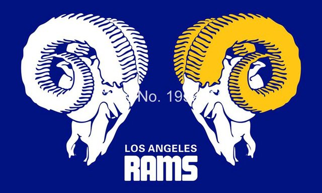 Los Angeles Rams Puro Pinche Banner Flag Custom Flags 90*150CM