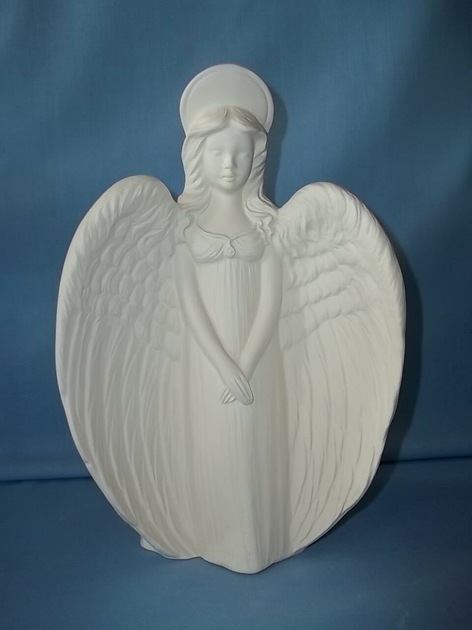 Plain angel 10 in. Ready to Paint Ceramic Bisque
