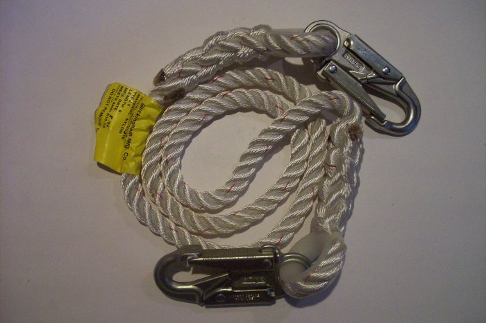 Lanyard Tree Fall Work positioning Buckingham arborist climbing 5 ...