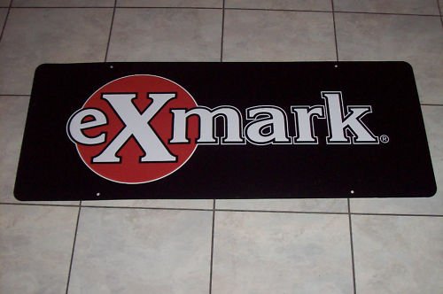 eXmark Metal Sign Riding Lawn Mower Dealer Tractor Shop