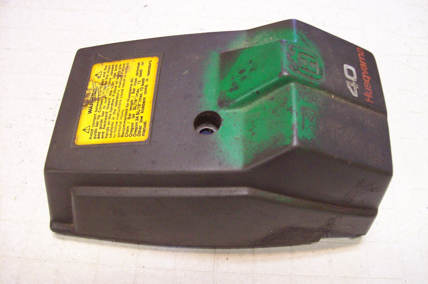 Husqvarna 40 Chainsaw Top Cylinder Cover Chain Saw OEM Vintage