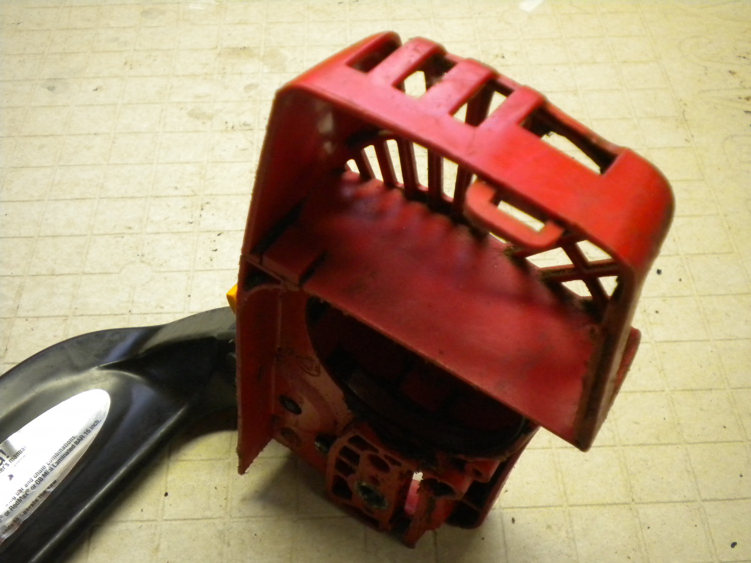 Redmax G3100T Chain brake Clutch Cover Chain Saw Chainsaw Parts Used ...