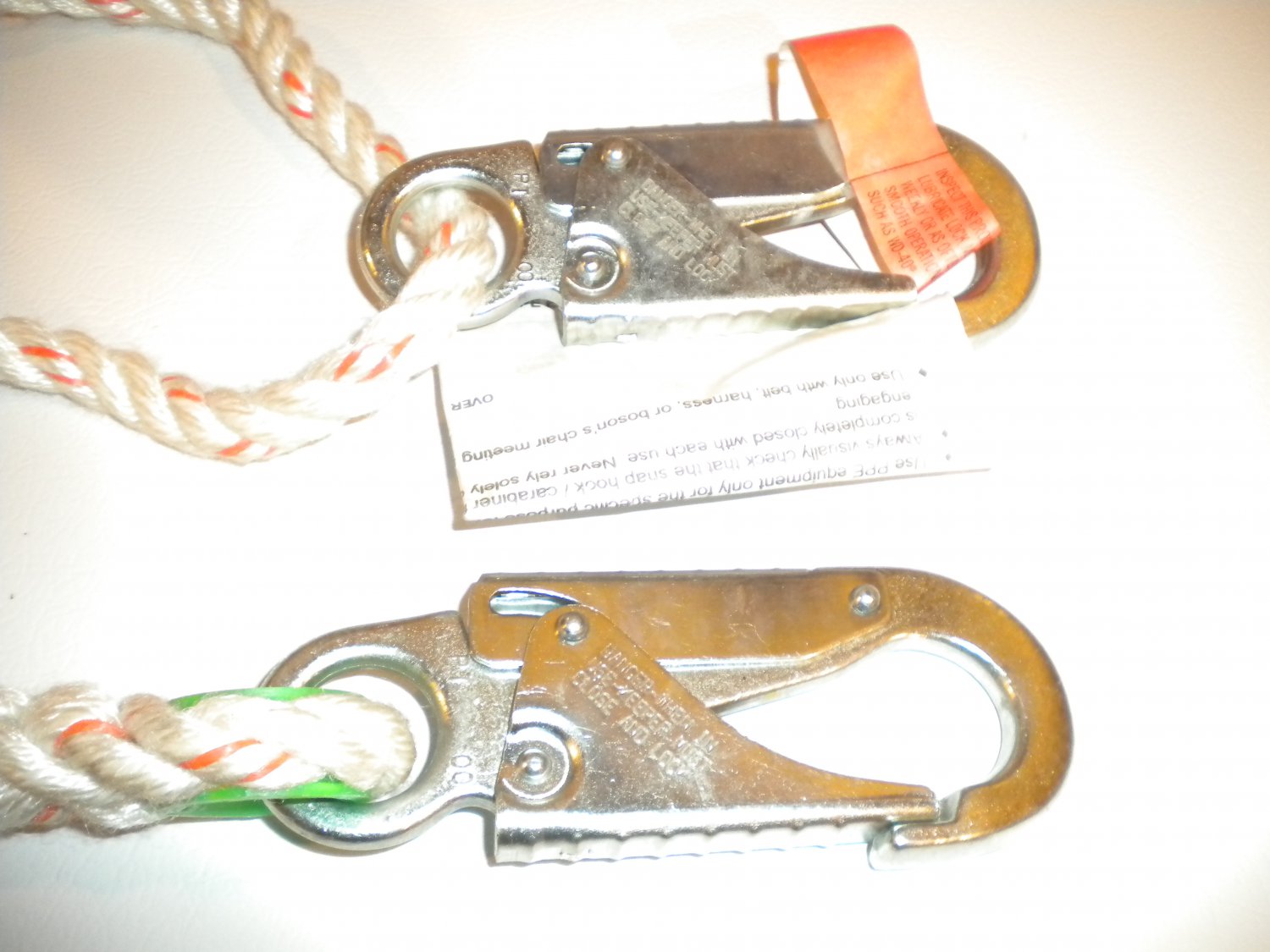 FlipLine BuckStrap Lanyard Tree Work positioning Arborist Buckingham ...