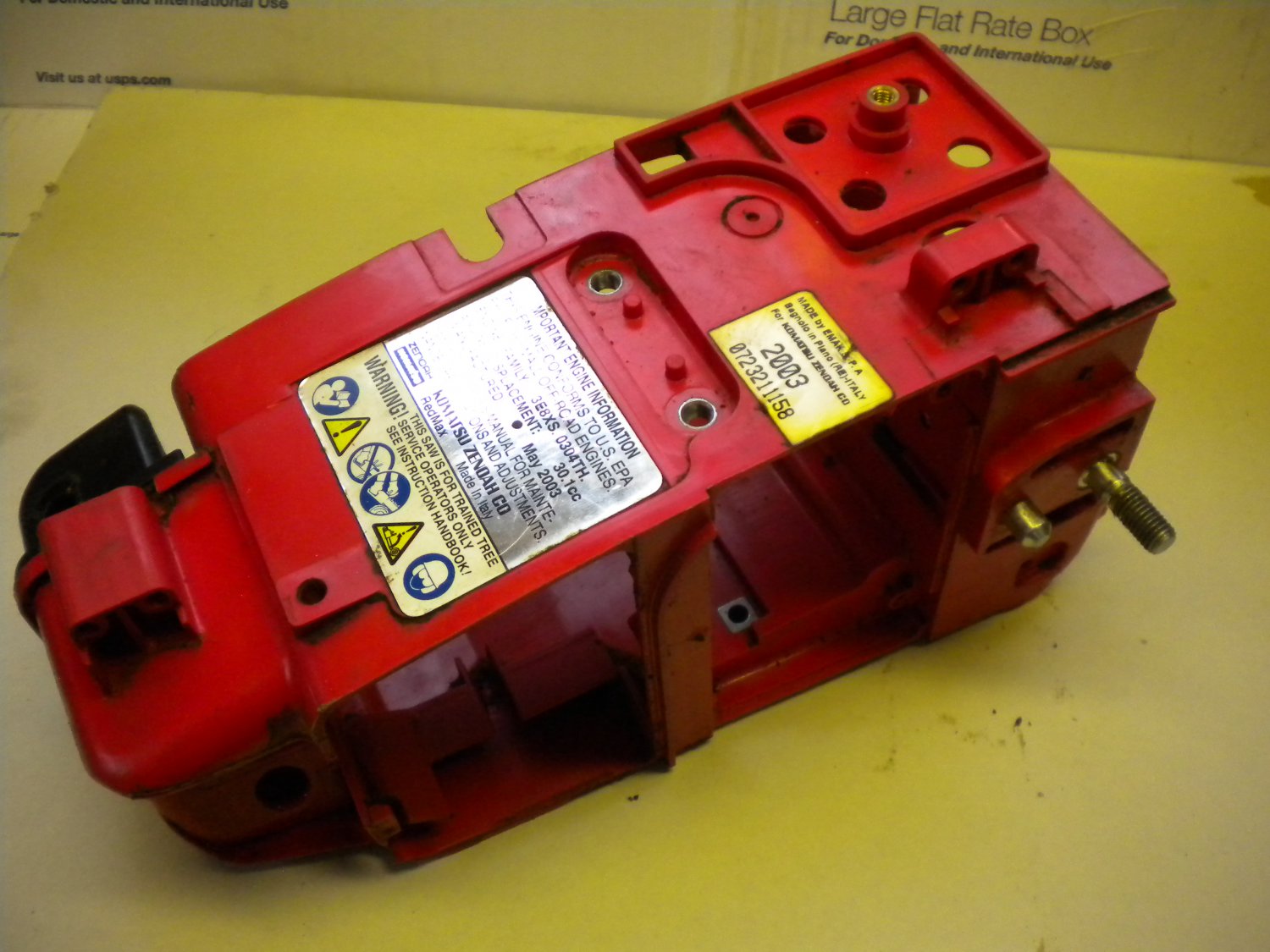 Redmax G3100T ENGINE CASE COMPLETE Chain Saw Chainsaw Parts Used ...