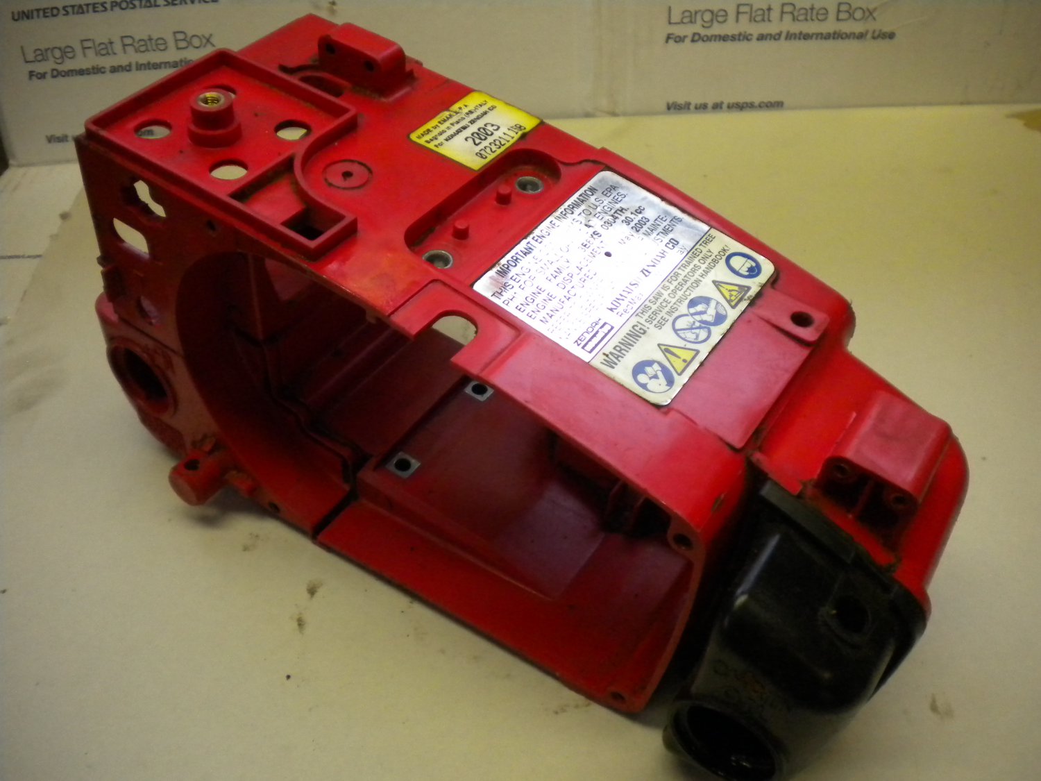 Redmax G3100T ENGINE CASE COMPLETE Chain Saw Chainsaw Parts Used ...