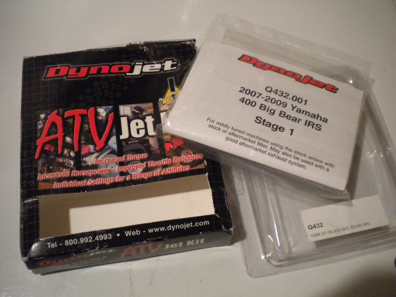 Dynojet atv Carb jet kit Yamaha 400 Big Bear IRS New Carburetor
