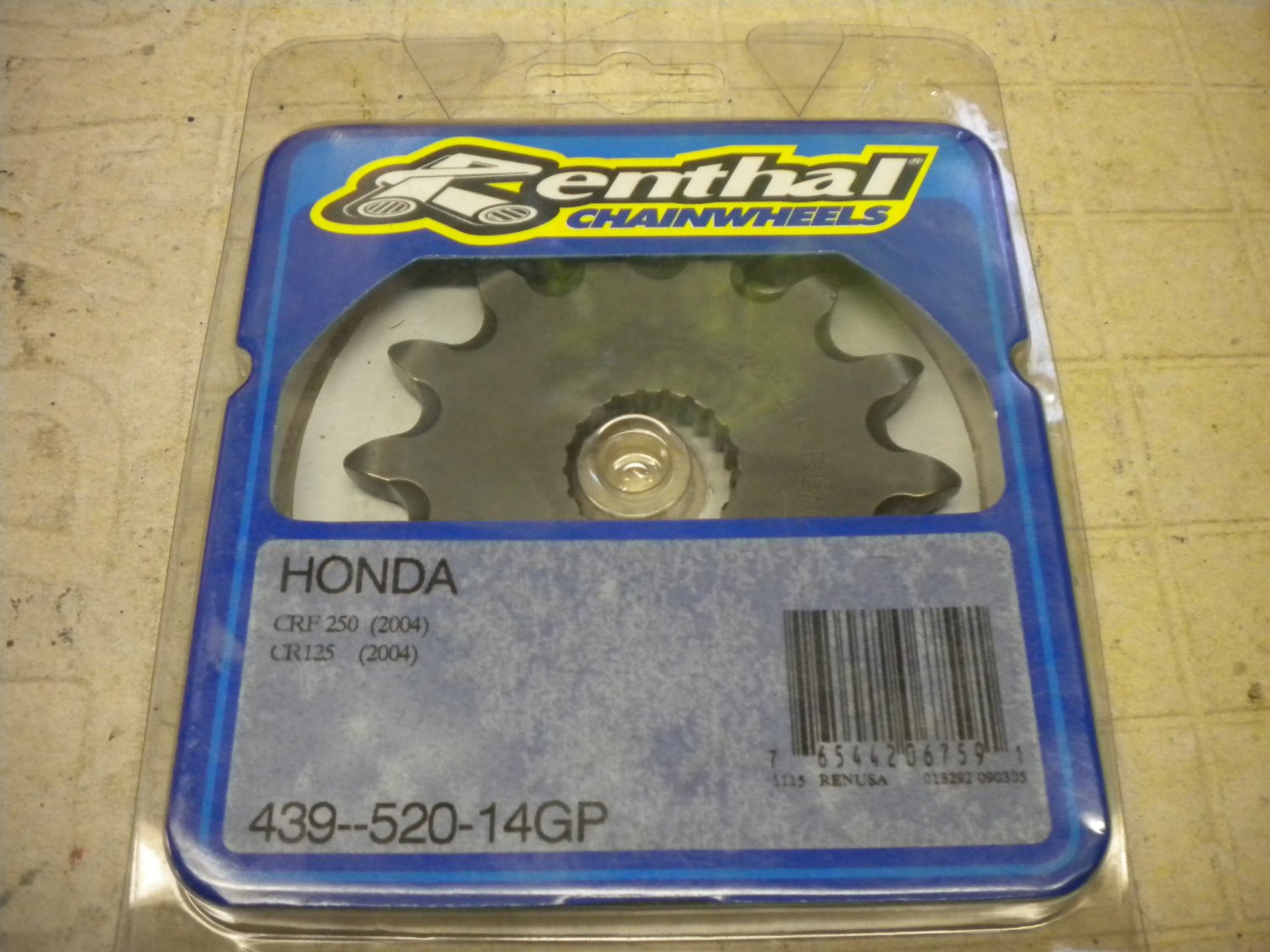 Renthal Chainwheels CRF 250 CR125 Sprocket CR CRF 125 250 Honda 439 ...